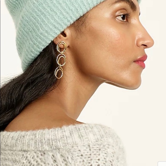 J. Crew | Jewelry | Double Wobble Drop Earrings | Poshmark